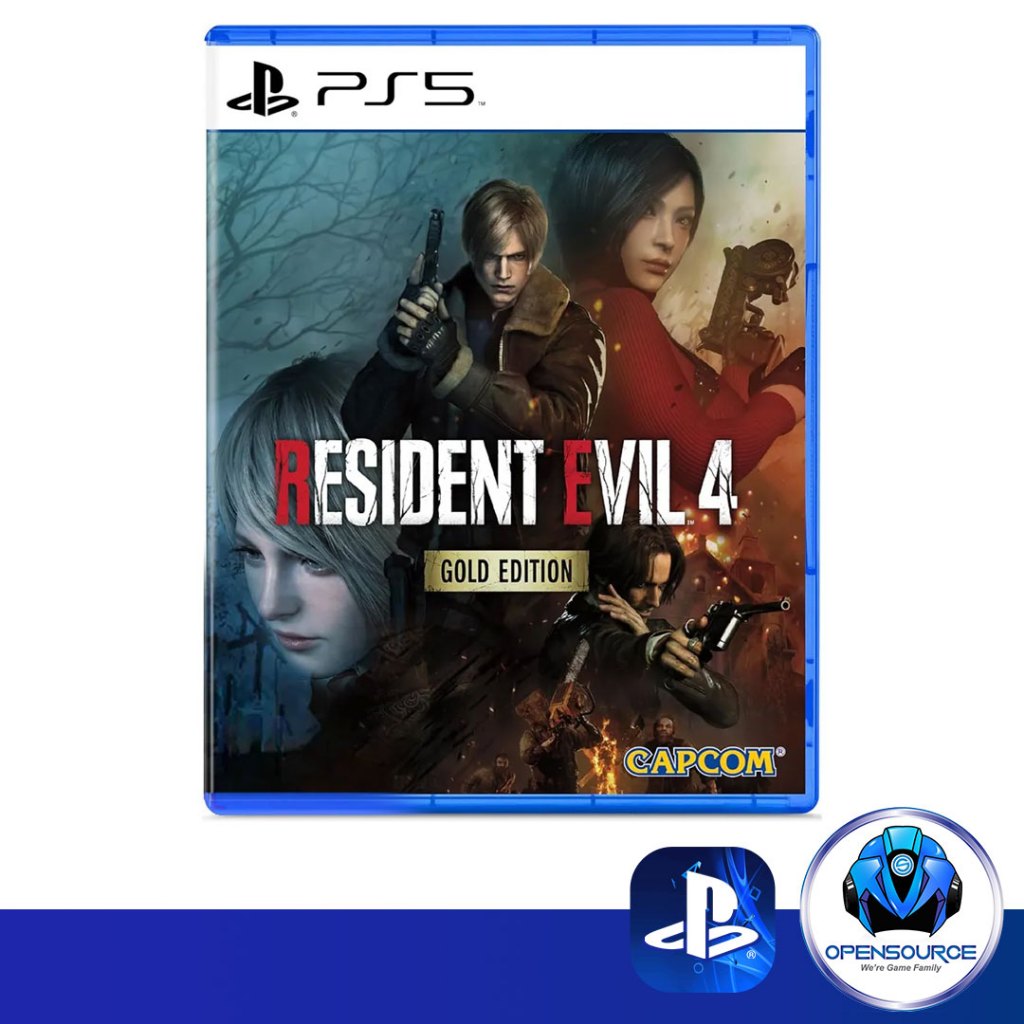[พร้อมส่ง]Playstation: Resident Evil 4 Gold Edition (ASIA Z3 EN/CH/KR/JP) แผ่นเกม สำหรับ เครื่อง ...