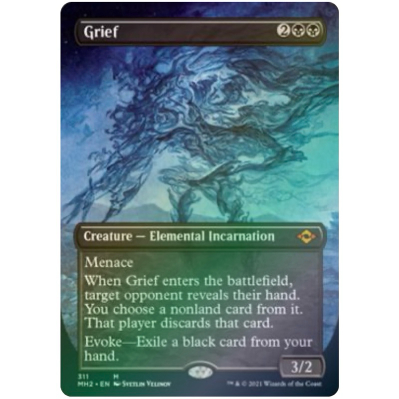 [Modren Horizons 2] - [MH2] - [Grief] [Borderless] [Foil] - (M) - [2021 ...