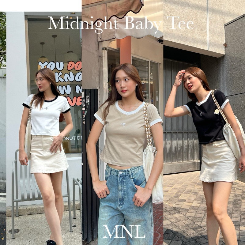 Midnight Baby Teeเสื้อยืดเบบี้ที รุ่นสลับสี | Shopee Thailand