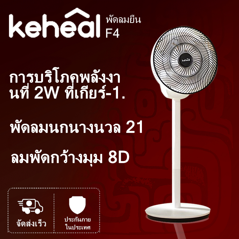 Keheal F4 Air Circulation Fan พัดลมระบายอากาศ พัดลมที่ติดตั้งในบ้าน พัด ...