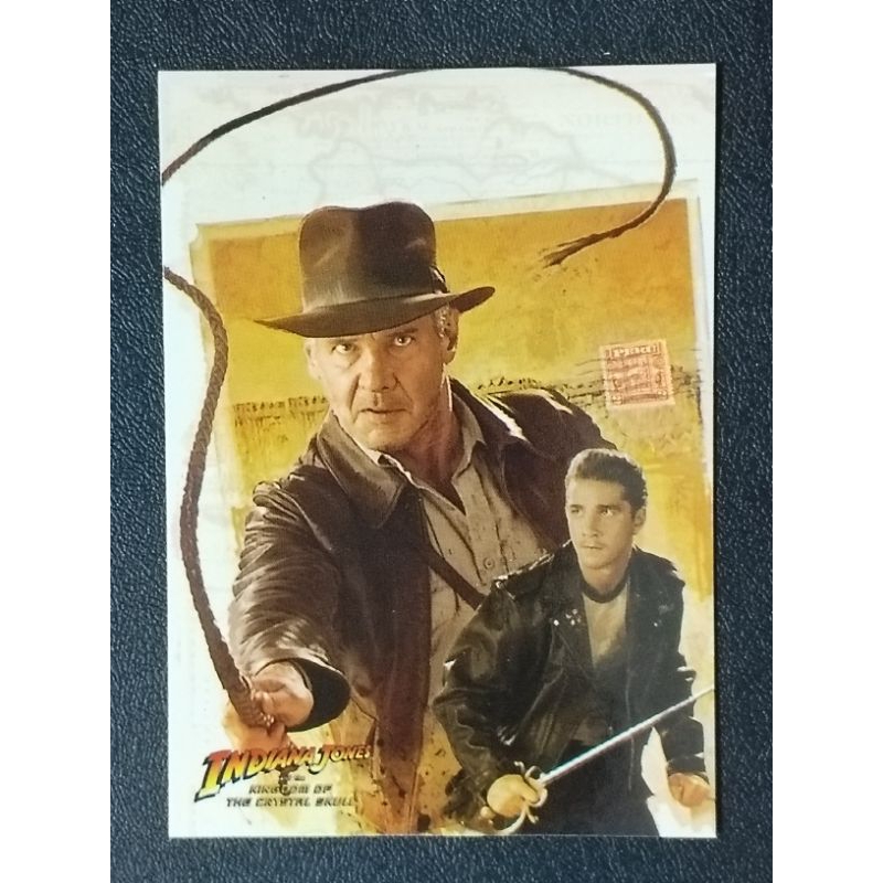 การ์ดพรีเมียม ภาพยนตร์ อินเดียน่า โจนส์ ( INDIANA JONES MOVIE PHOTO ...