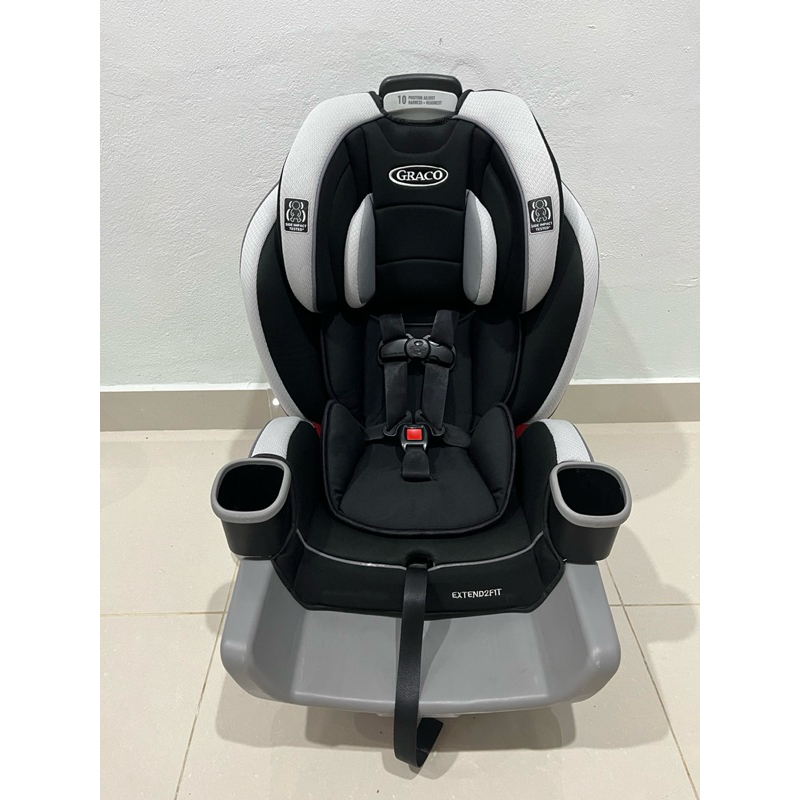 คาร์ซีท Graco extend2fit มือสอง สภาพสวย 0-11 ปี คาร์ซิทแรกเกิด | Shopee ...