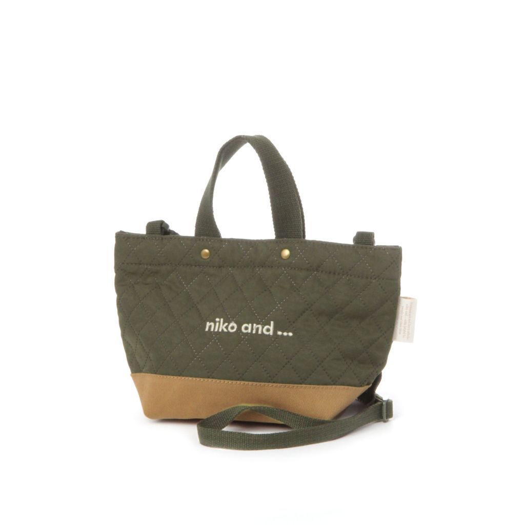 Original Niko Logo Quilted Shoulder Bag [Niko Logo Tote] | Shopee Thailand