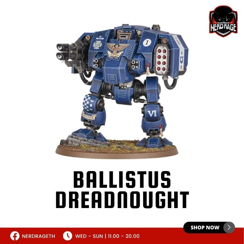 [Warhammer 40k] [Space Marines] Ballistus Dreadnought | Shopee Thailand