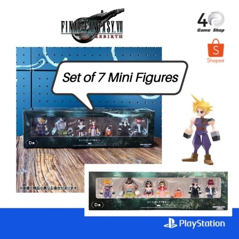 FINAL FANTASY VII REBIRTH FIGURE (FFVII REBIRTH)(CLOUD)(TIFA) | Shopee ...