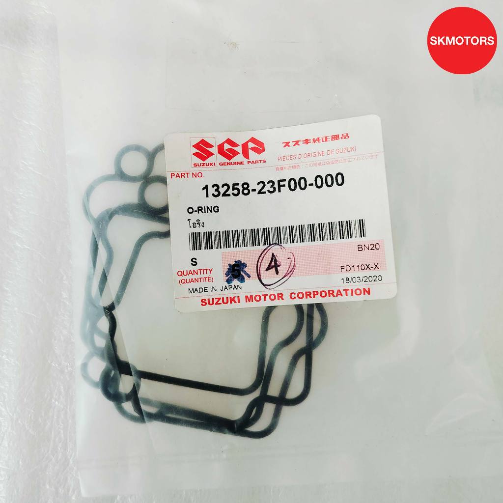 โอริง รหัส 13258-23F00-000 สำหรับรถจักรยานยนต์ SUZUKI FD110X-X อะไหล่ ...