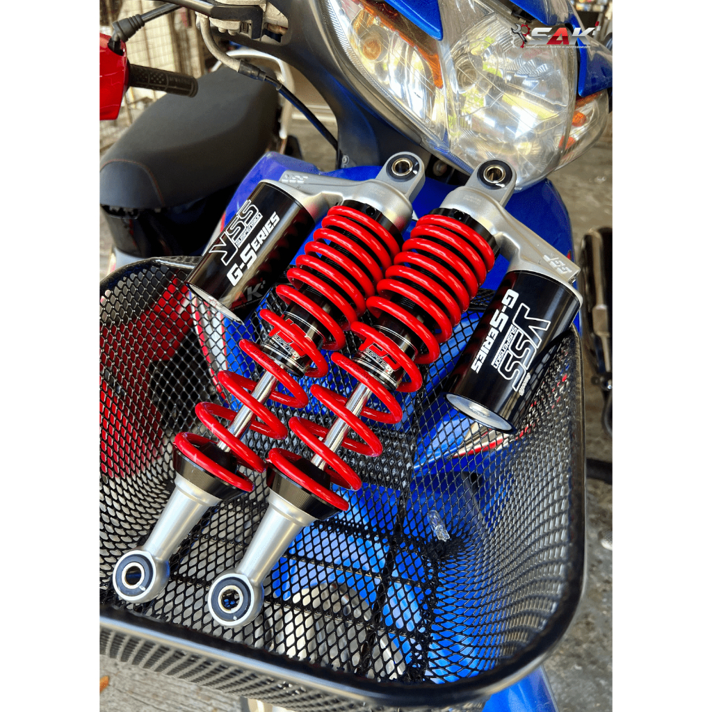 โช๊ค YSS G-series สปริงแดง กระปุกดำ 320 มิล | Shopee Thailand