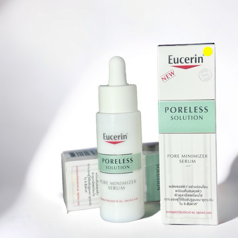 แพ็กเกจไทย มีกล่อง หมดอายุ 03/25 Eucerin Poreless Solution Pore ...