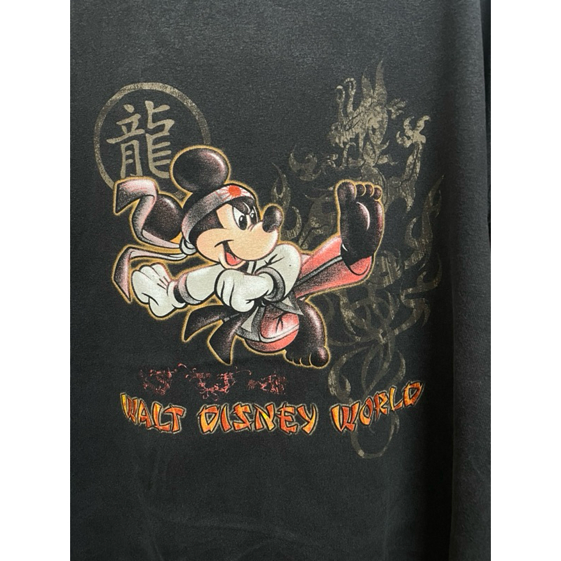 vtg 90's เสื้อวินเทจ 90‘ มิคกี้ เมาส์ mickey mouse Hong kong Disney ขนาด 18/24.5 | Shopee Thailand