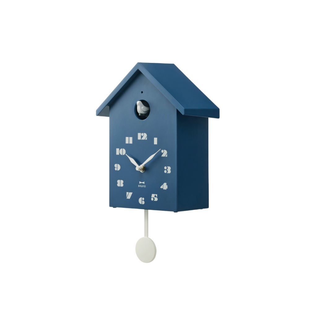 BRUNO Bird House Clock - BCW047 นาฬิกา Cookoo แขวนผนังและตั้งโต๊ะ มีเสียงคุ๊กคูแจ้งเตือนพร้อม ...