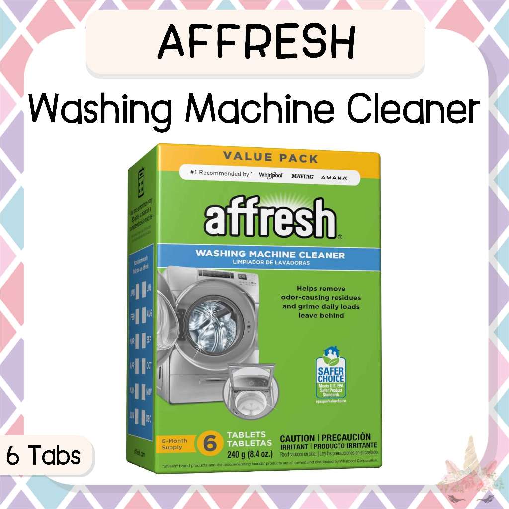 *พร้อมส่ง/ของแท้‼️* Affresh Washing Machine Cleaner เม็ดทำความสะอาด ...
