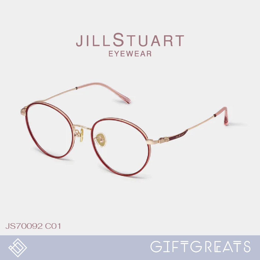 ๋่JILL STUART - JS70092 กรอบแว่นไทเทเนียม พร้อมเลนส์กรองแสงสีฟ้า | Shopee Thailand