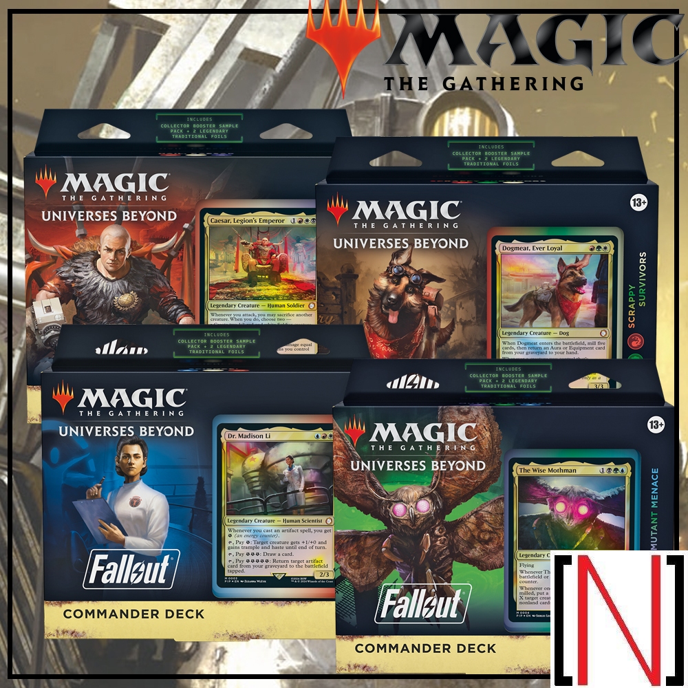 [MTG] Fallout Commander Deck [ภาษาอังกฤษ] | Shopee Thailand