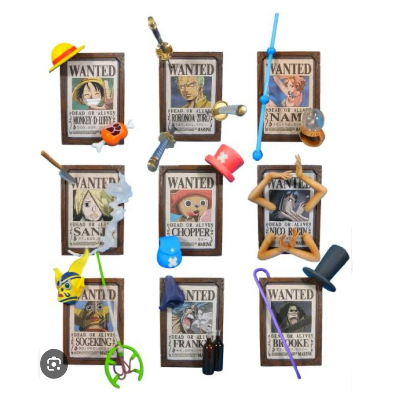 One Piece Wanted 3D Photo Frame ของแทั | Shopee Thailand