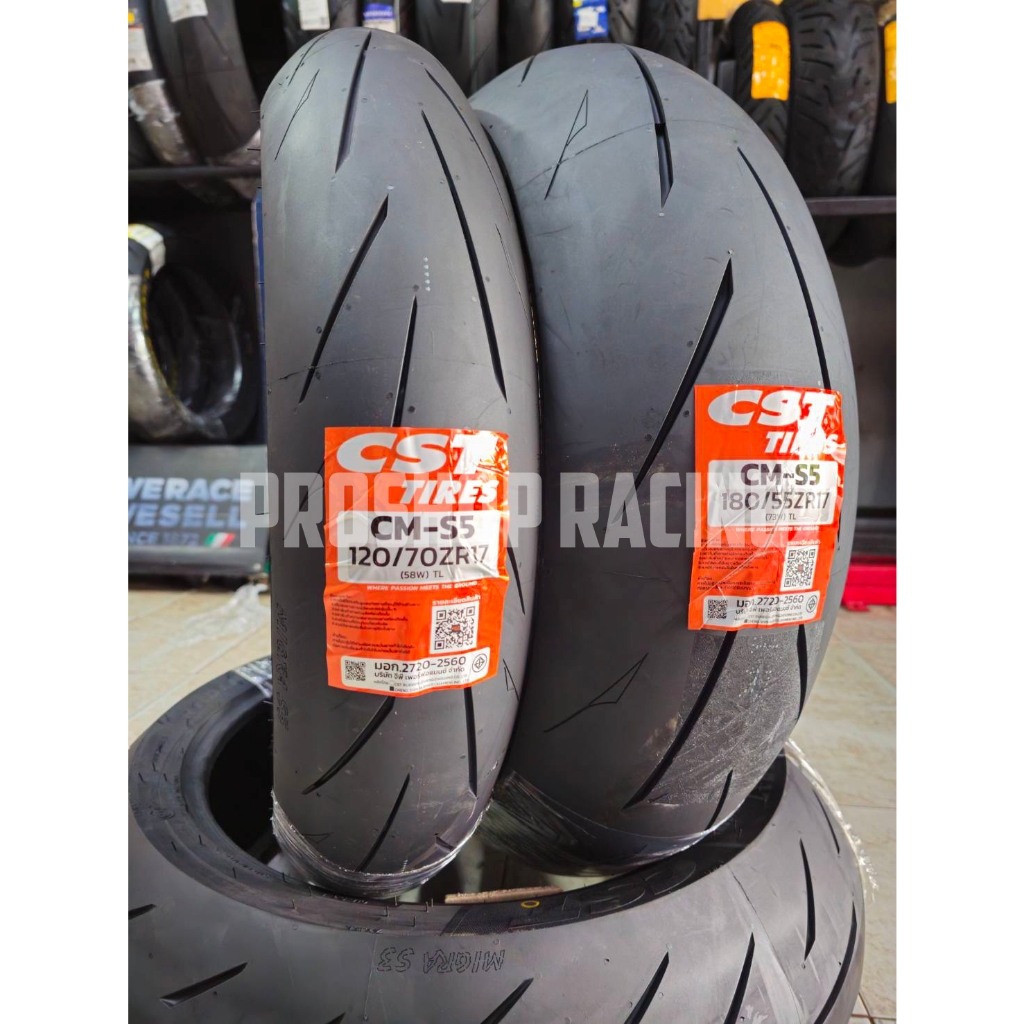 ยาง CST CM S5 ขนาด 120 160 180 ขอบ 17 ยางปี 2024 ลายใหม่ล่าสุด | Shopee Thailand