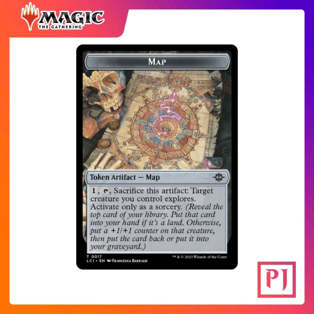 [MTG] Map Token [LCI] [TOKEN] [COMMON] [NORMAL] [ENG] (การ์ดเมจิค ...