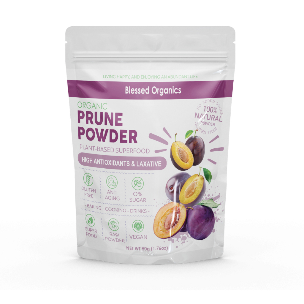 ผงพรุน PRUNE POWDER ออแกนิค 100% ถ่ายคล่องทุกเช้า | Shopee Thailand