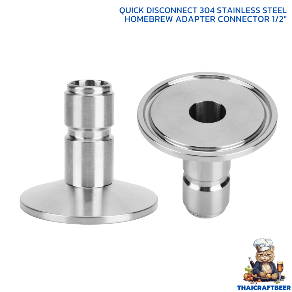Ferrule Quick Connect K-Type Beer Brewing 304 Stainless Steel Homebrew ...