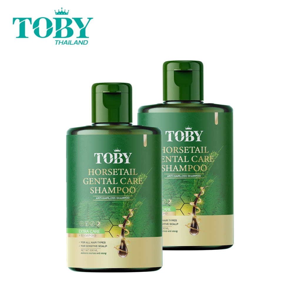 ส่งฟรีTOBY SHAMPOO & TRETMENT คุมมัน ลดรังแค ชะลอเกิกหงอก แชมพูโทบี้ ท ...