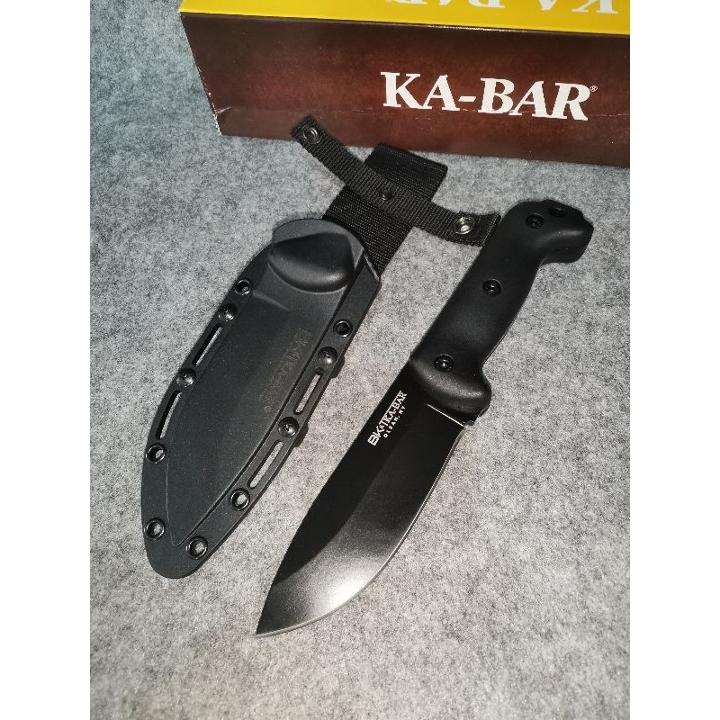 มีดอุปกรณ์ ตั้งแคมป์ เดินป่า KA-BAR BK2 เหล็ก กล้าคาร์บอน สูง 1095 ...