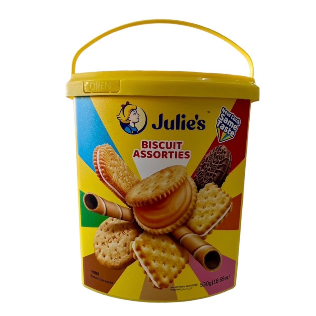 Julie's Biscuit Assorties 530 g. จูลี่ บิสกิต คุ้กกี้ รวมรส 530 กรัม ...