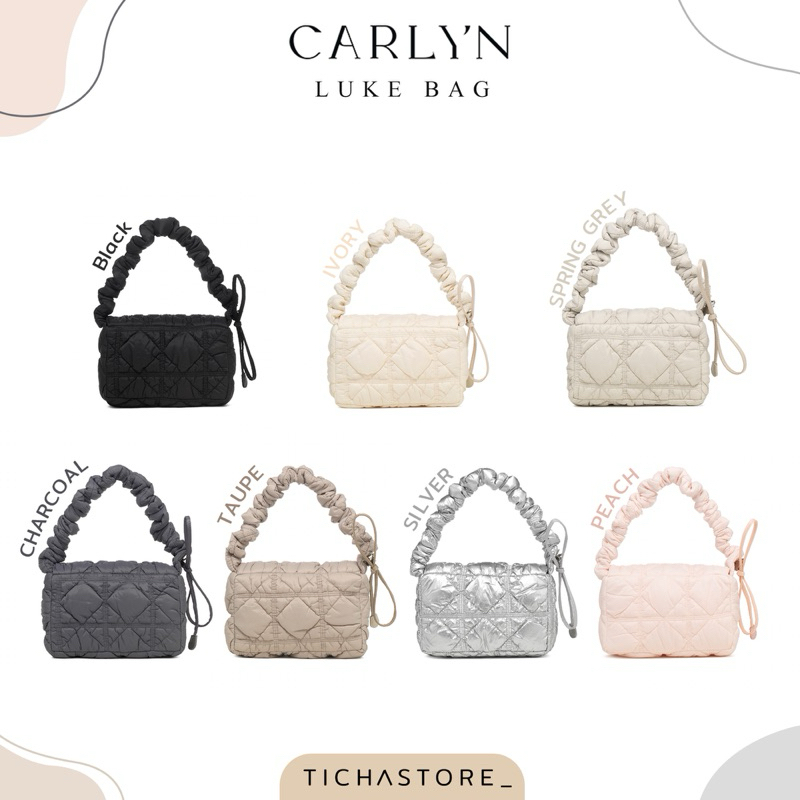 (พร้อมส่ง) Carlyn Bag รุ่น Luke (TH 1st Anniversary) ของแท้100% ...