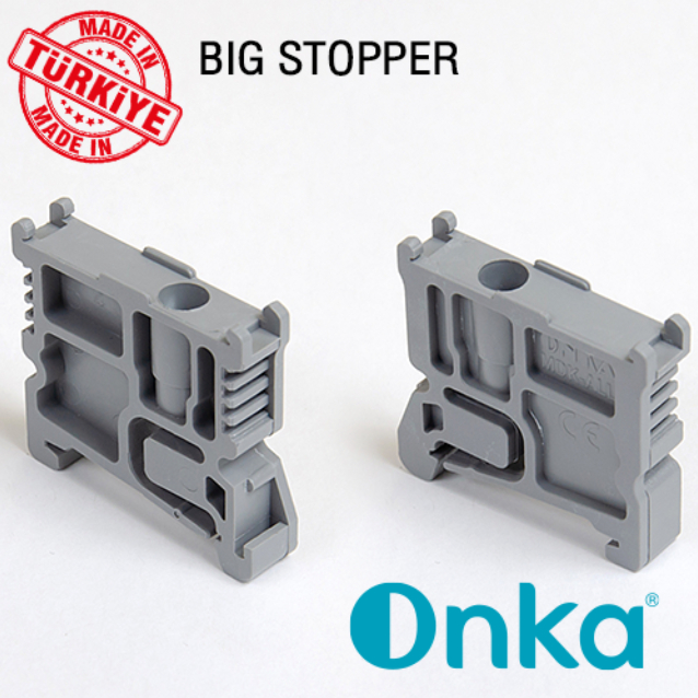 ตัวปิด เทอร์มินอล / BIG Stopper - Onka (Made in Turkey) // แพ็คละ 10 ชิ้น | Shopee Thailand