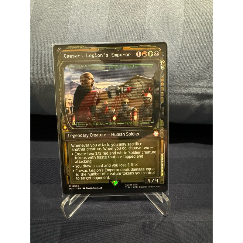 MTG Universes Beyond: Fallout Variants: Caesar, Legion's Emperor (0339 ... MTG Universes Beyond: Fallout Variants: Caesar, Legion's Emperor (0339 ...