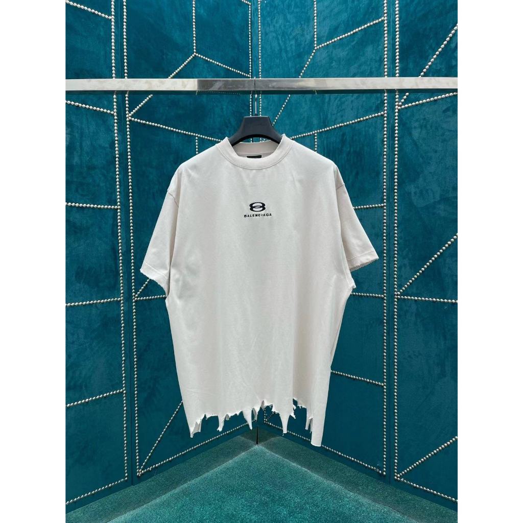 เสื้อยืด Balenciaga BB 24SS 1:1 งานสูงสุด รูปถ่ายตัวจริง เทียบแท้ 99% จัดส่งฟรี แท้ 99 % ...