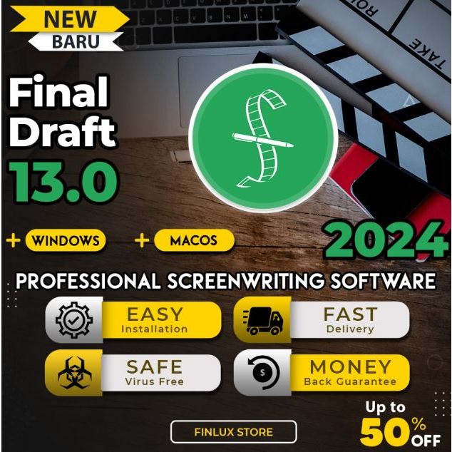 Final Draft v13.0.0 Latest Update 2024 Lifetime For Win & McOS | Pro ...