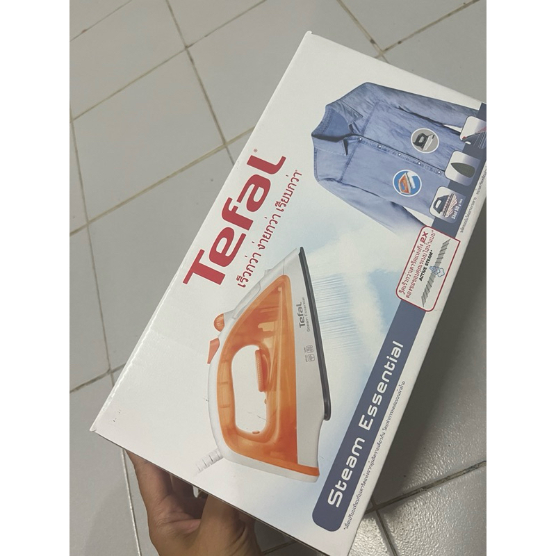 Tefal เตารีดไอน้ำ Steam Iron Steam Essential กำลังไฟ 1200 วัตต์ รุ่น ...