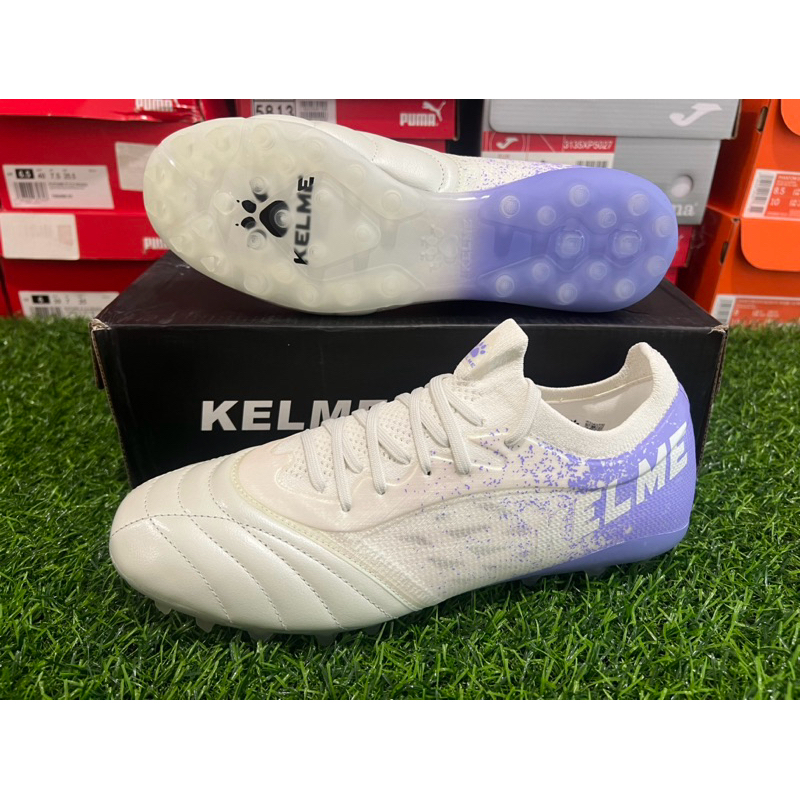 สตั๊ด รองเท้าฟุตบอล Kelme X TLSS MG ตัวท๊อป หนังจิงโจ้ | Shopee Thailand