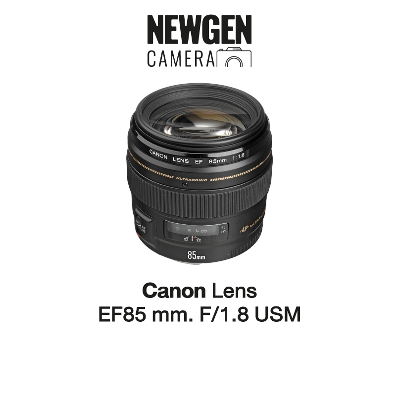 เลนส์Canon Lens EF85 mm f1.8 USM รับประกันสินค้า1ปี | Shopee Thailand