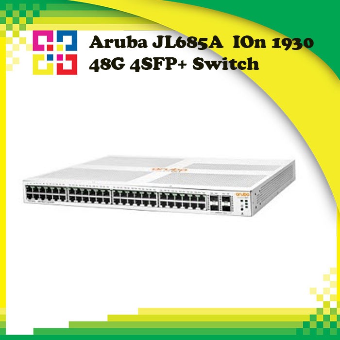 Aruba JL685A IOn 1930 48G 4SFP+ Switch | Shopee Thailand