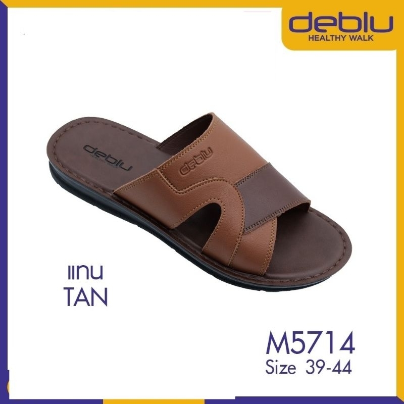 NFshoes ถูกสุด! รองเท้าแตะ ชาย แบบสวม Deblu เดอบลู รุ่น M5714 นุ่มนิ่ม เพื่อสุขภาพ น้ำหนักเบา ...