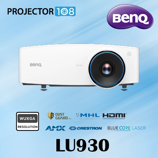 BENQ LU930 BlueCore Laser Conference Room Projector, 5000lms, WUXGA (3 ...