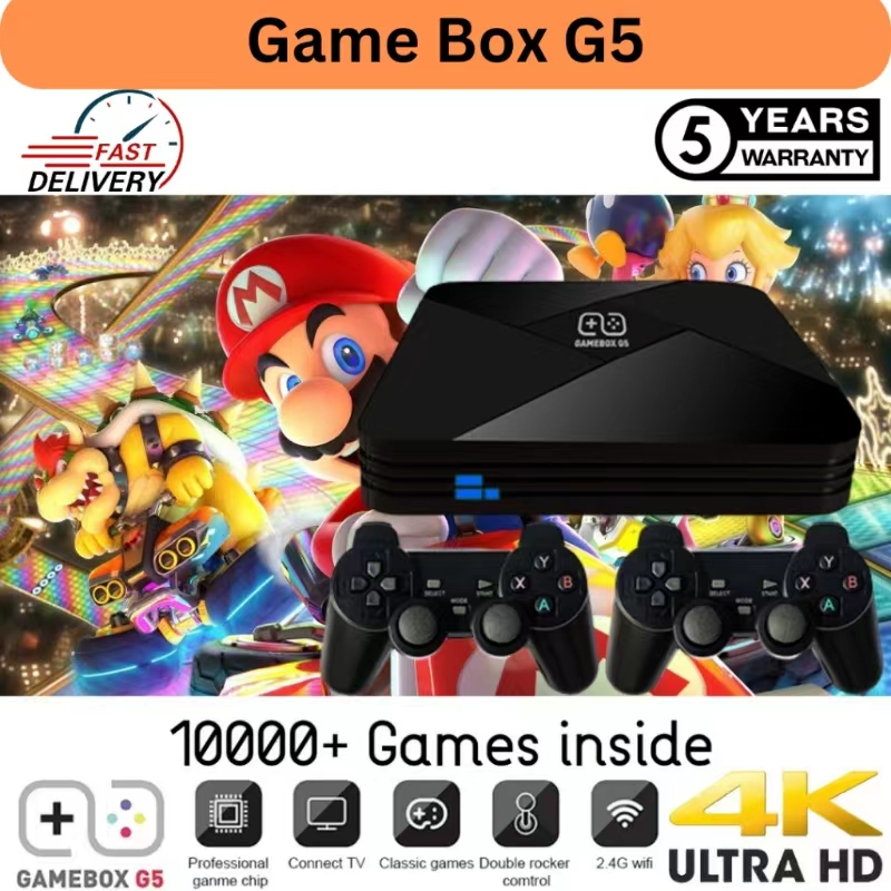 🔥Android TV + Game Box🔥 วิดีโอและเกมจำลอง 2in1 HDMI playstation Plug ...