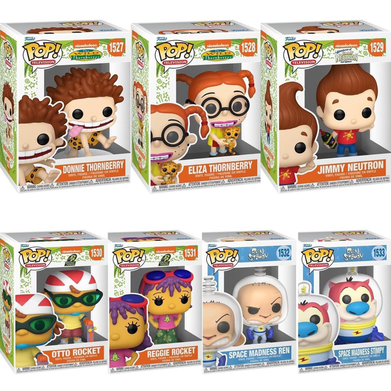 Funko cartoon from Nickelodeon นิเคิลโลเดียน ของแท้ มือหนึ่ง | Shopee ...