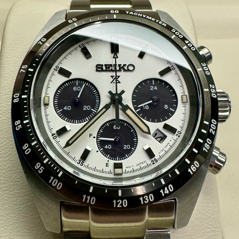 Seiko Prospex Speed Timer Solar Chronograph Panda | Shopee Thailand