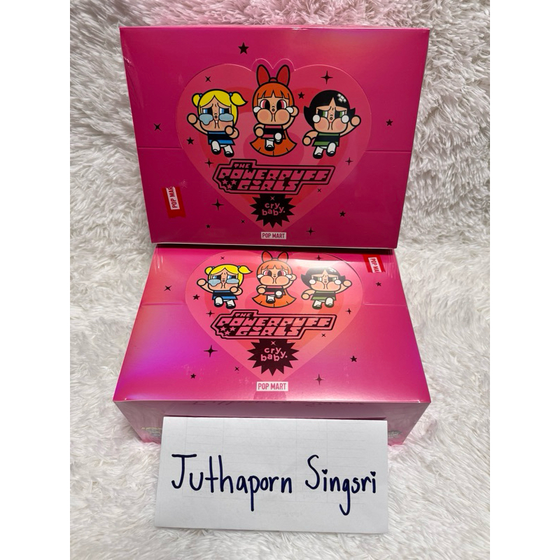 [ยก BOX] POWERPUFF GIRLS x CRY BABY ของแท้ | Shopee Thailand