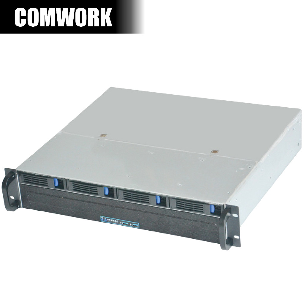 เคส แร็ค 2U 2U450 4 SATA M-ATX ITX RACK CHASSIS SERVER CASE COMPUTER ...