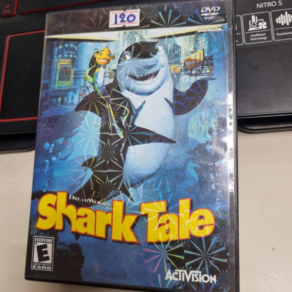 DVD game เกม แผ่นเกม PS2 เพลย์สเตชัน 2 PlayStation 2 มือสอง shark tale ...