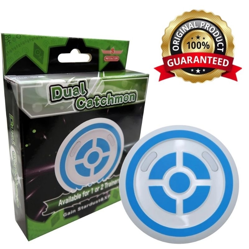 MEGACOM DuoMon Dual Catchmon for Pokemon Go Plus Gaming Bluetooth ...