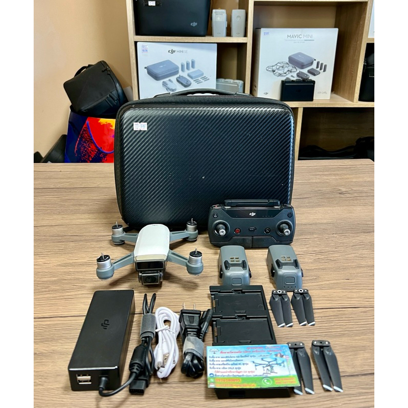 dji spark Combo สภาพสวยมากมากอุปกรณ์ครบพร้อมใช้งาน สอบถามขอรูปเพิ้มได้ รหัส TD-395 | Shopee Thailand