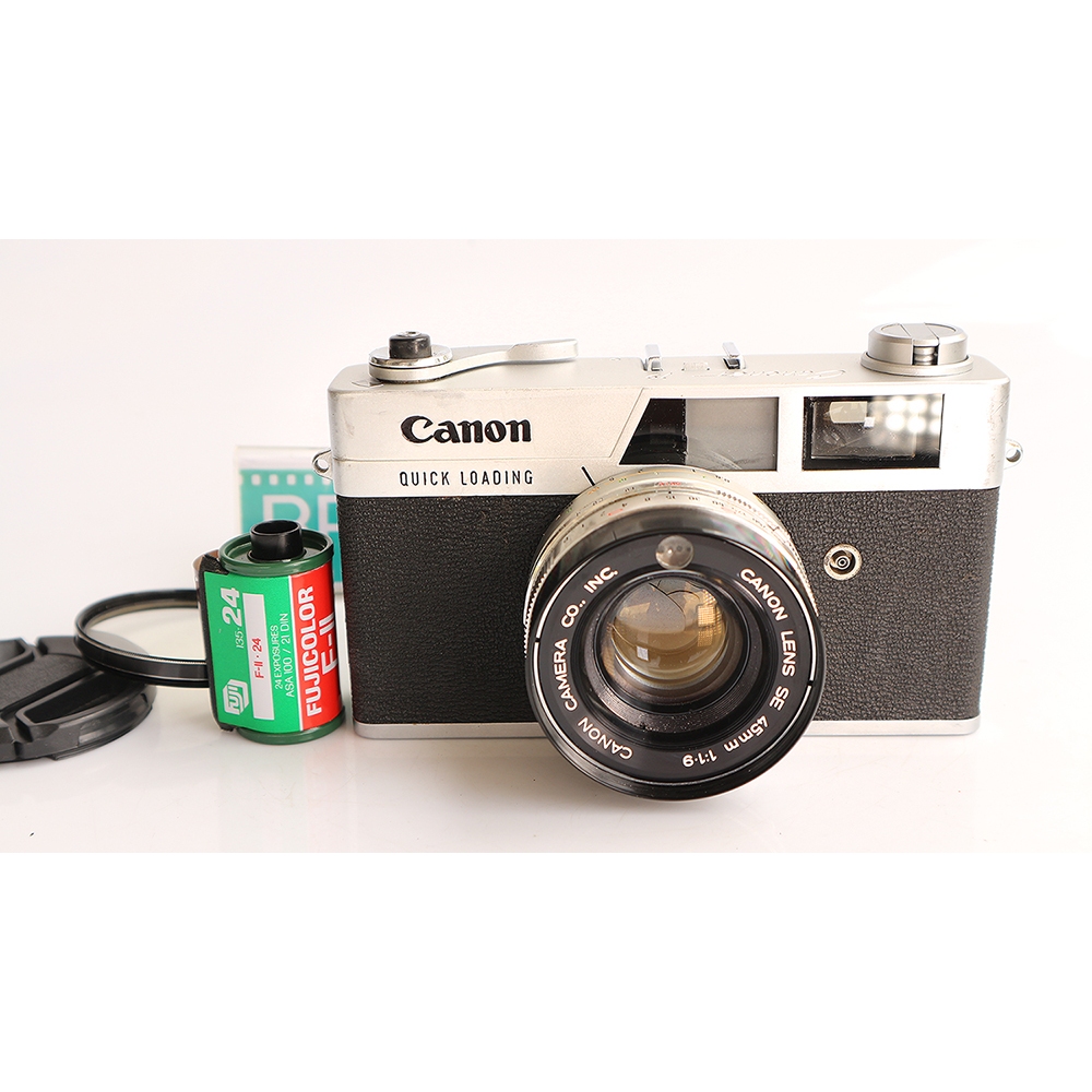 Canon Canonet QL19 กล้องฟิล์มแคนนอล QL19 รุ่นClassic in 1965 +เลนส์ SE ...