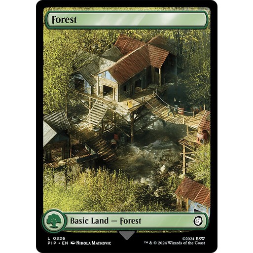[MTG] Fallout Commander Basic Land [PIP] [LAND] [COMMON] [NORMAL] [ENG ...
