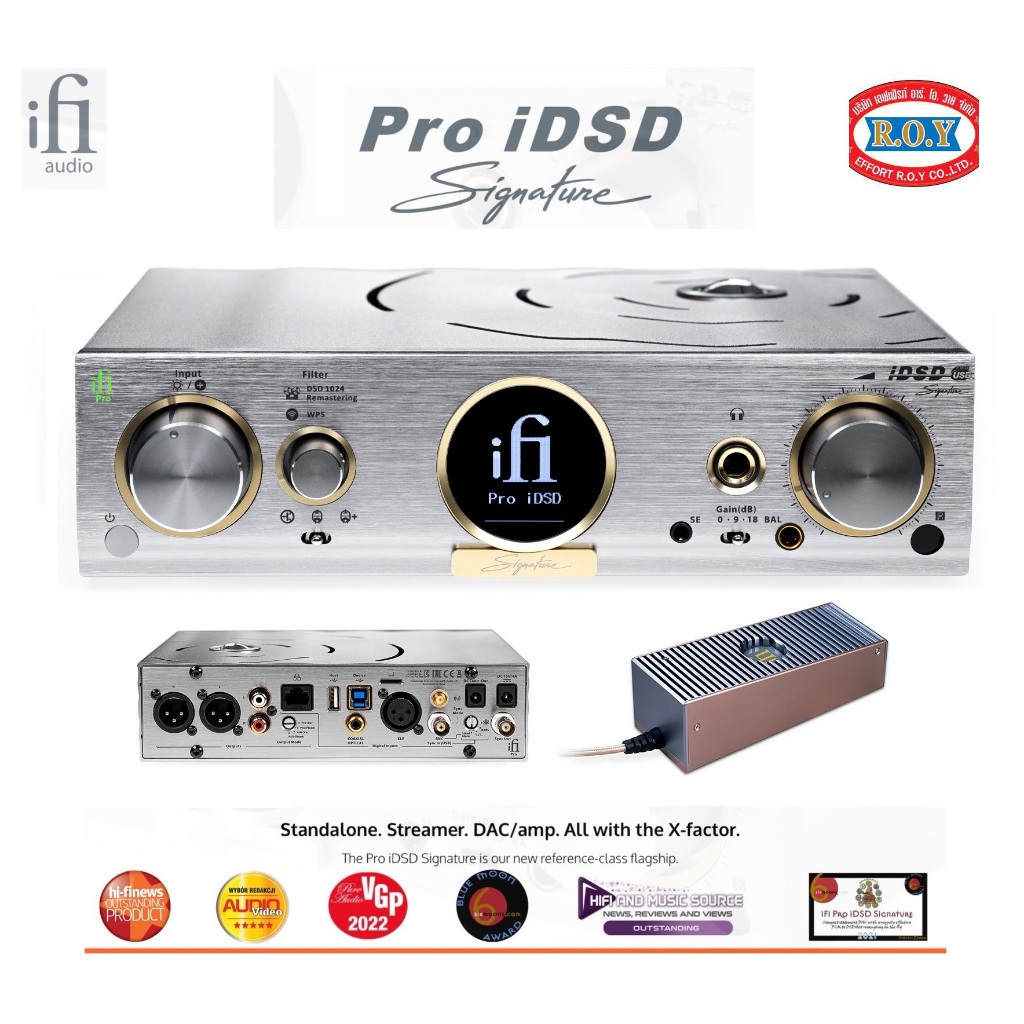 IFI Pro iDSD Signature Standalone. Streamer. DAC/amp. All with the X ...