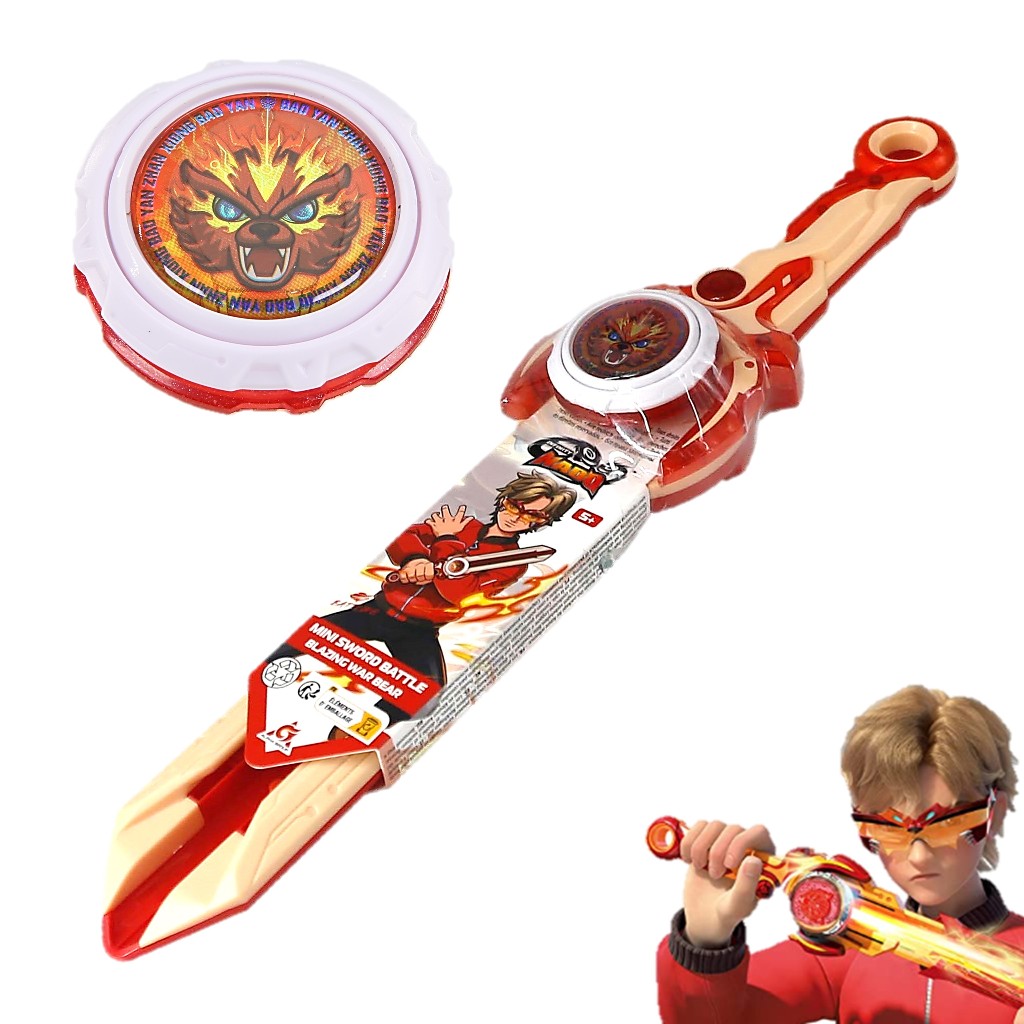 Infinity Nado 6 Mini Sword Battle - Blazing War Bear ของเล่นนาโด้มินิ ...