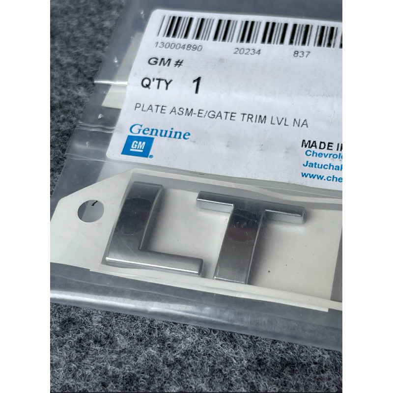 แท้ศูนย์ 💯% โลโก้ LT ขนาด 4x2.2cm Trailblazer Colorado (AUN-94706854 ...