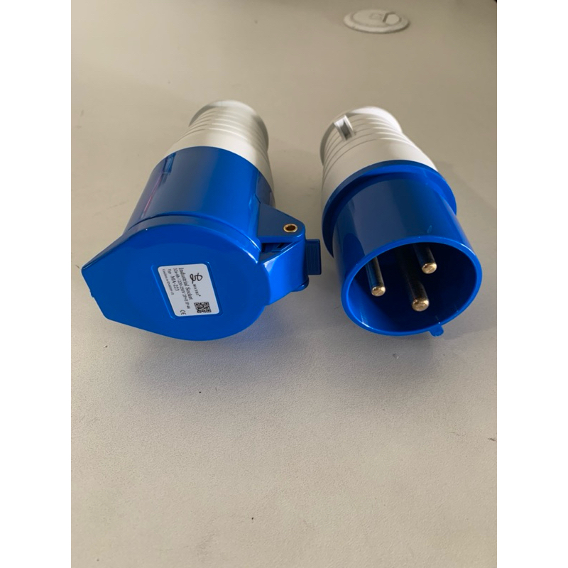 ปลั๊กเพาเวอร์ PowerPlug 32A 3ขา ตัวผู้ , ตัวเมีย , เมียพนัง | Shopee Thailand